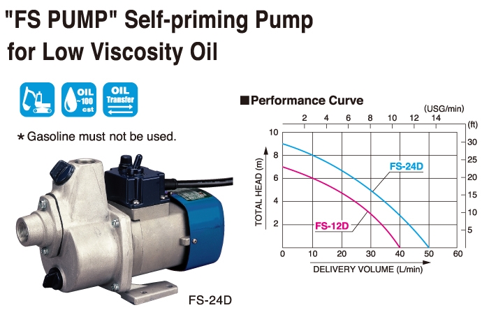 Oil Pump Others FS Series FS-24D | KOSHIN LTD.