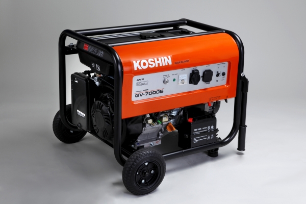 Generator KOSHIN GV Series GV-7000S | KOSHIN LTD.